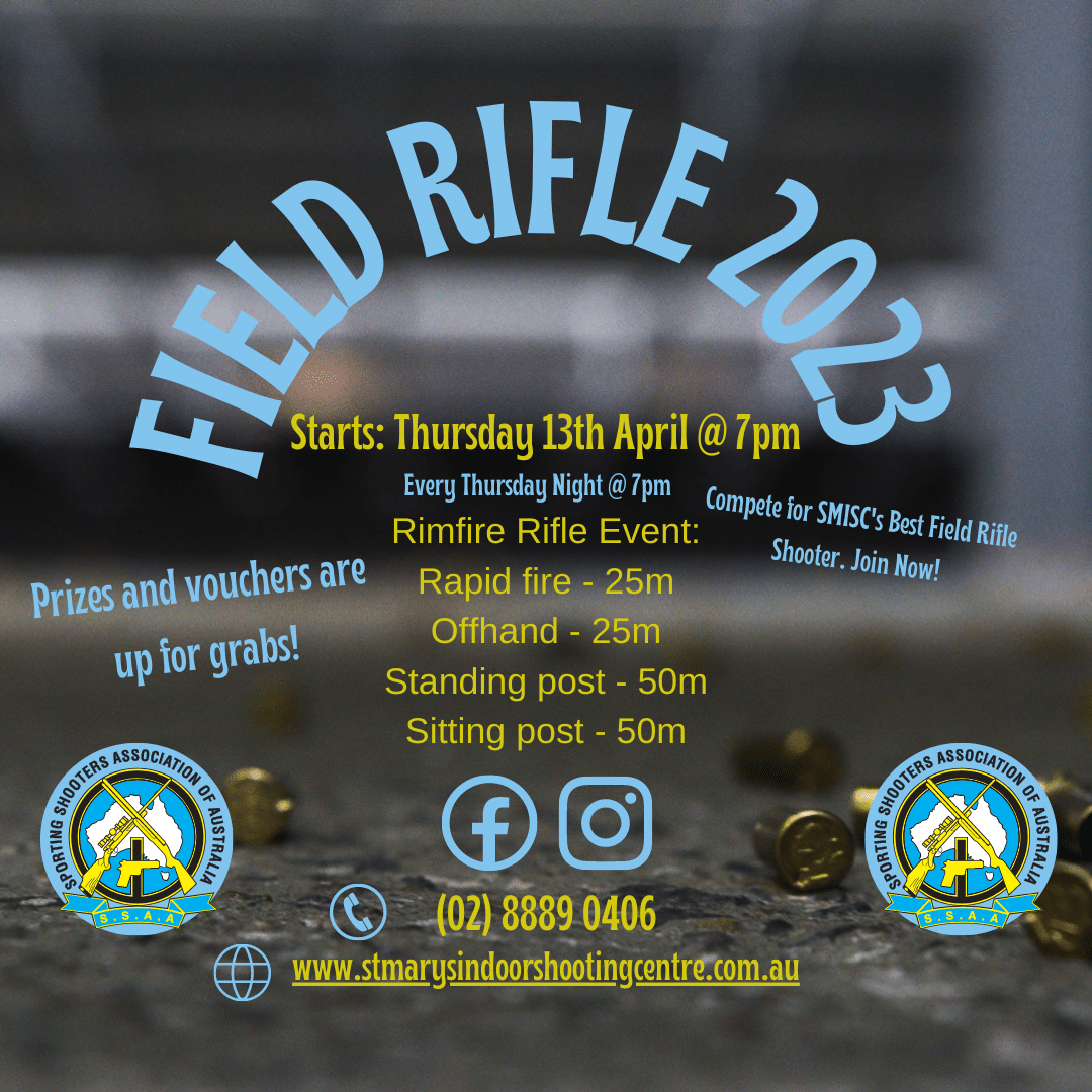 What's New - St Marys Indoor Shooting