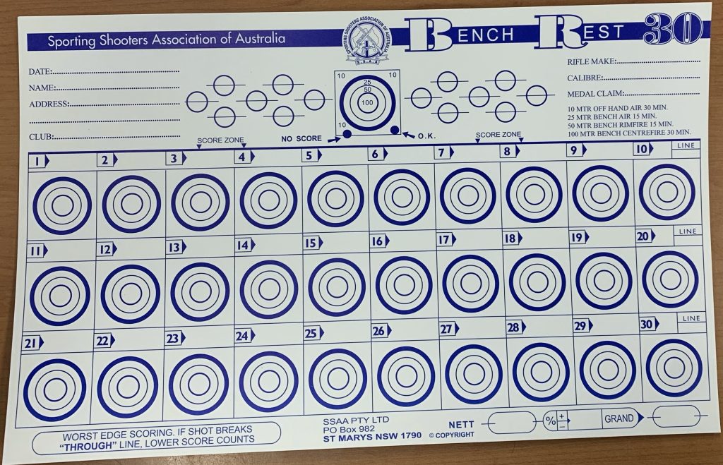 BR30 Target - St Marys Indoor Shooting
