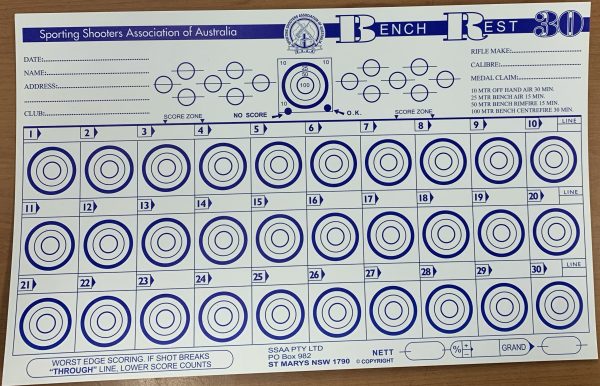 BR30 Target - St Marys Indoor Shooting