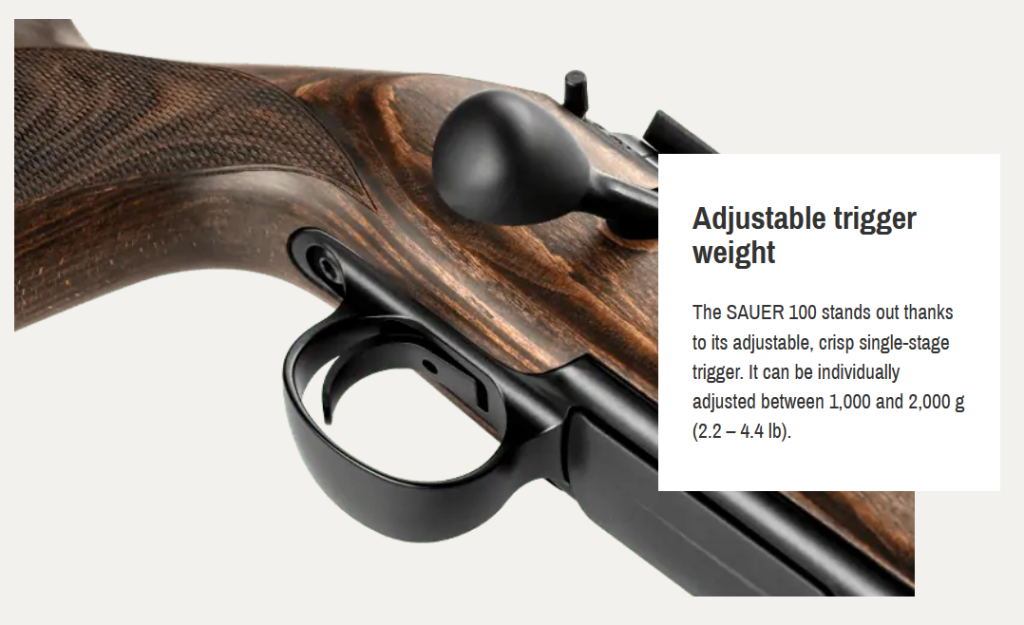Sauer 308 100 Classic XT Ceratech + 10rnd Mag - St Marys Indoor Shooting