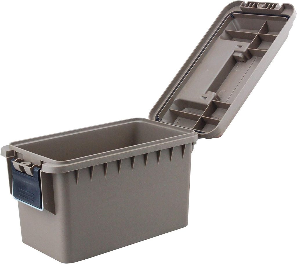 Buffalo River 50cal Plastic Ammo Box Dark Earth - St Marys Indoor Shooting