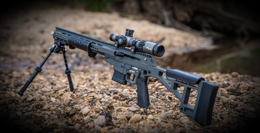 SCSA Taipan X 223 Wylde Pump Dark Grey 10rnd - St Marys Indoor Shooting
